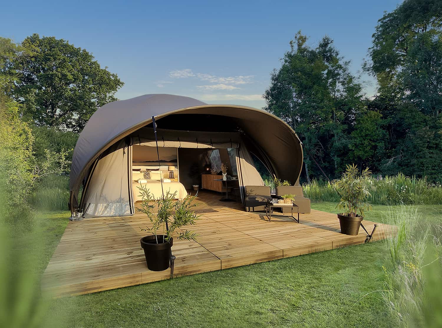 Dome tents for sale? Fully Customizable - Creative Structures