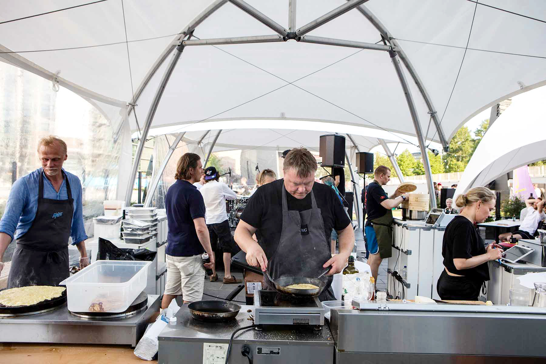 Custom Food Vendor Tents for Sale | Design your Own Concession tent