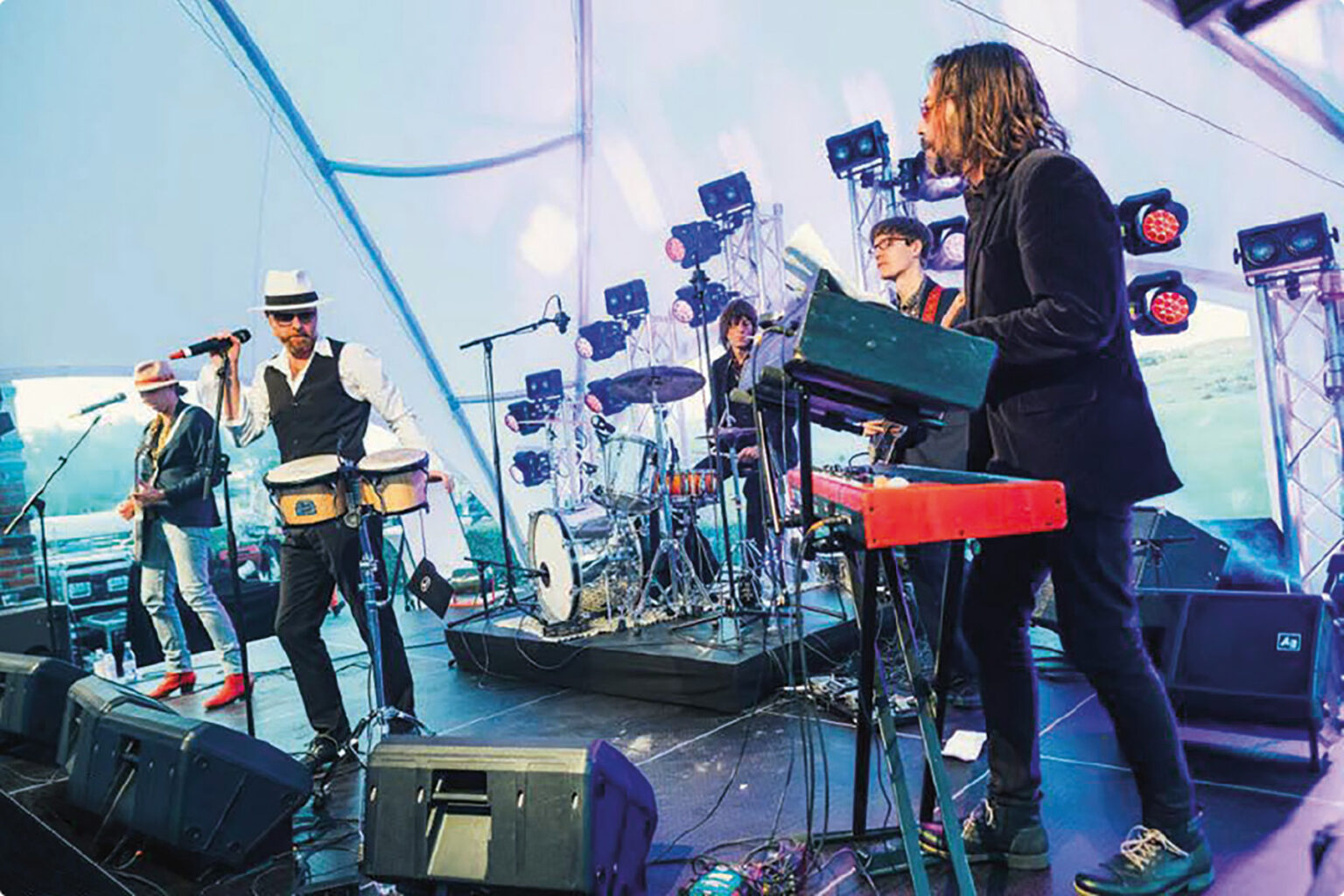 Stage Covers: Outdoor Stage Structures & Covering